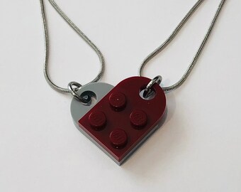 Lego® Heart Necklace - Etsy