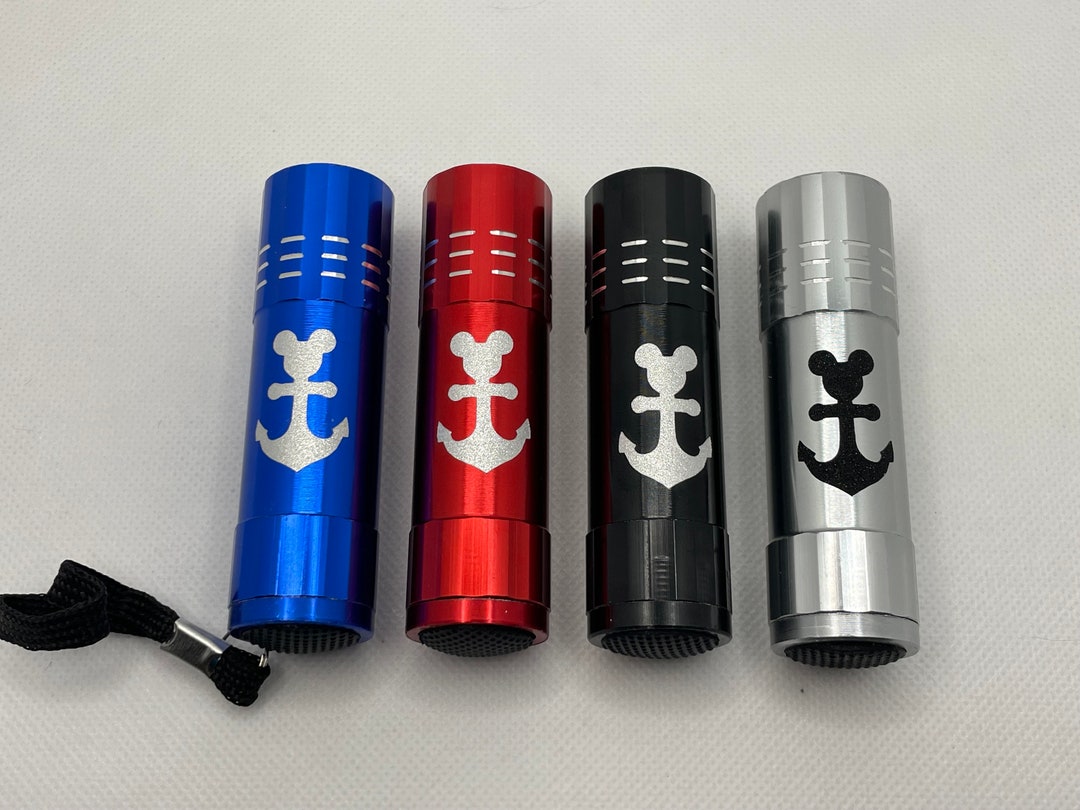 Disney Cruise Line Mini LED Flashlight - Mickey Mouse Anchor Logo ...