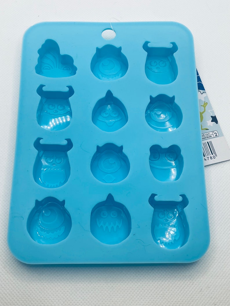 Monster's Inc. Silicone Mold for Chocolate, Candy, Soap, Ice Cub Tray ...