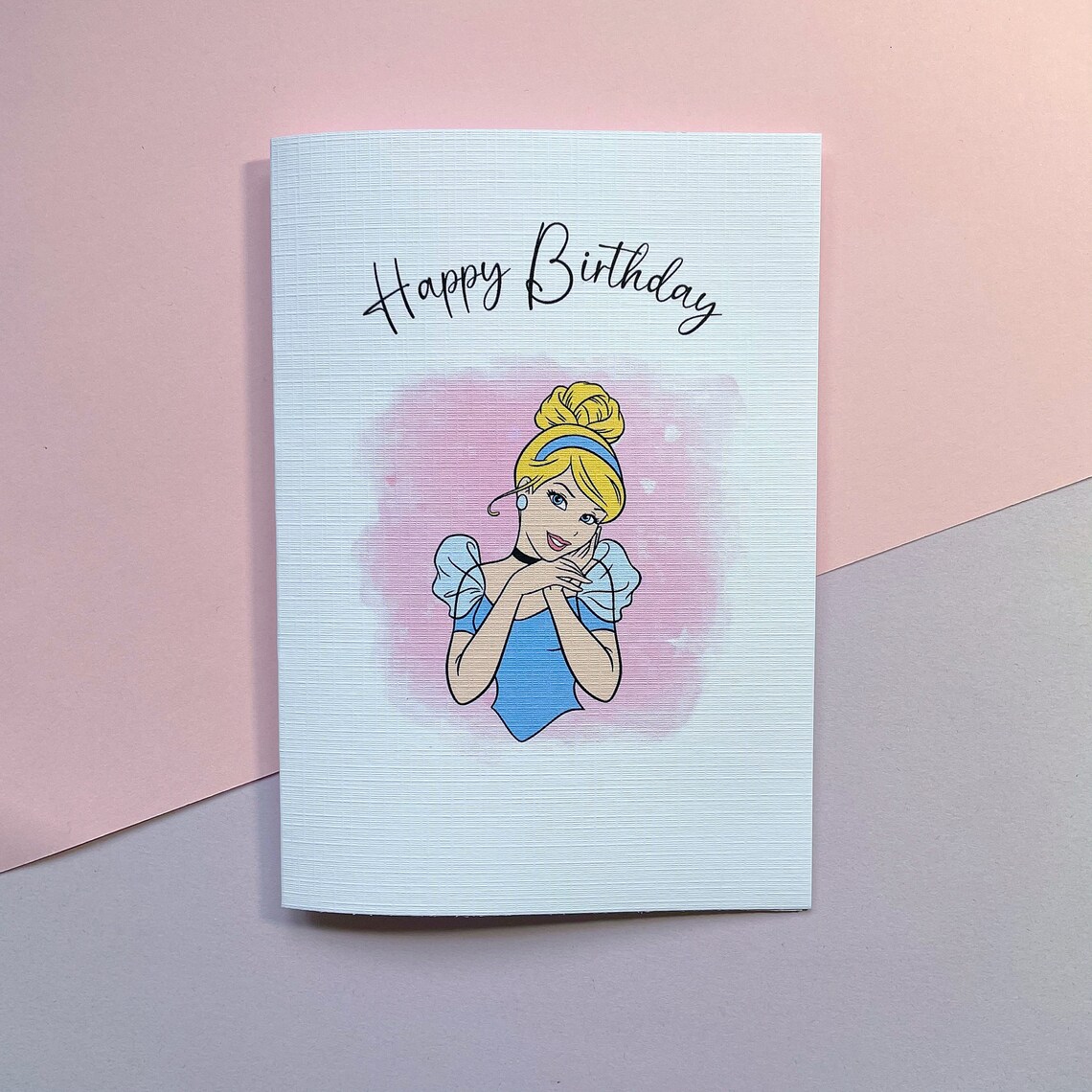 Cinderella Birthday Card - Etsy UK
