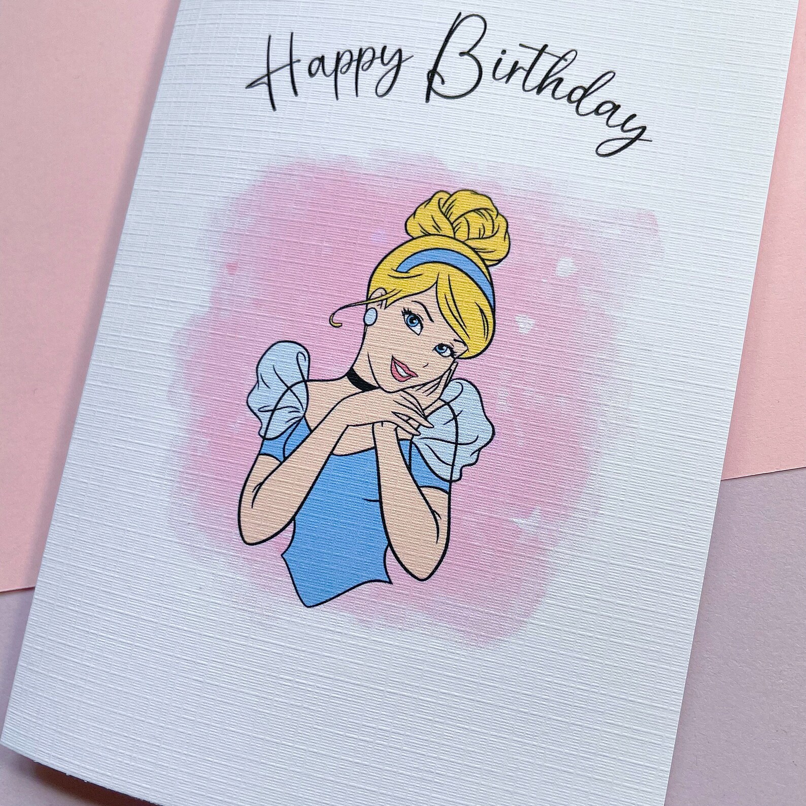 Cinderella Birthday Card - Etsy UK