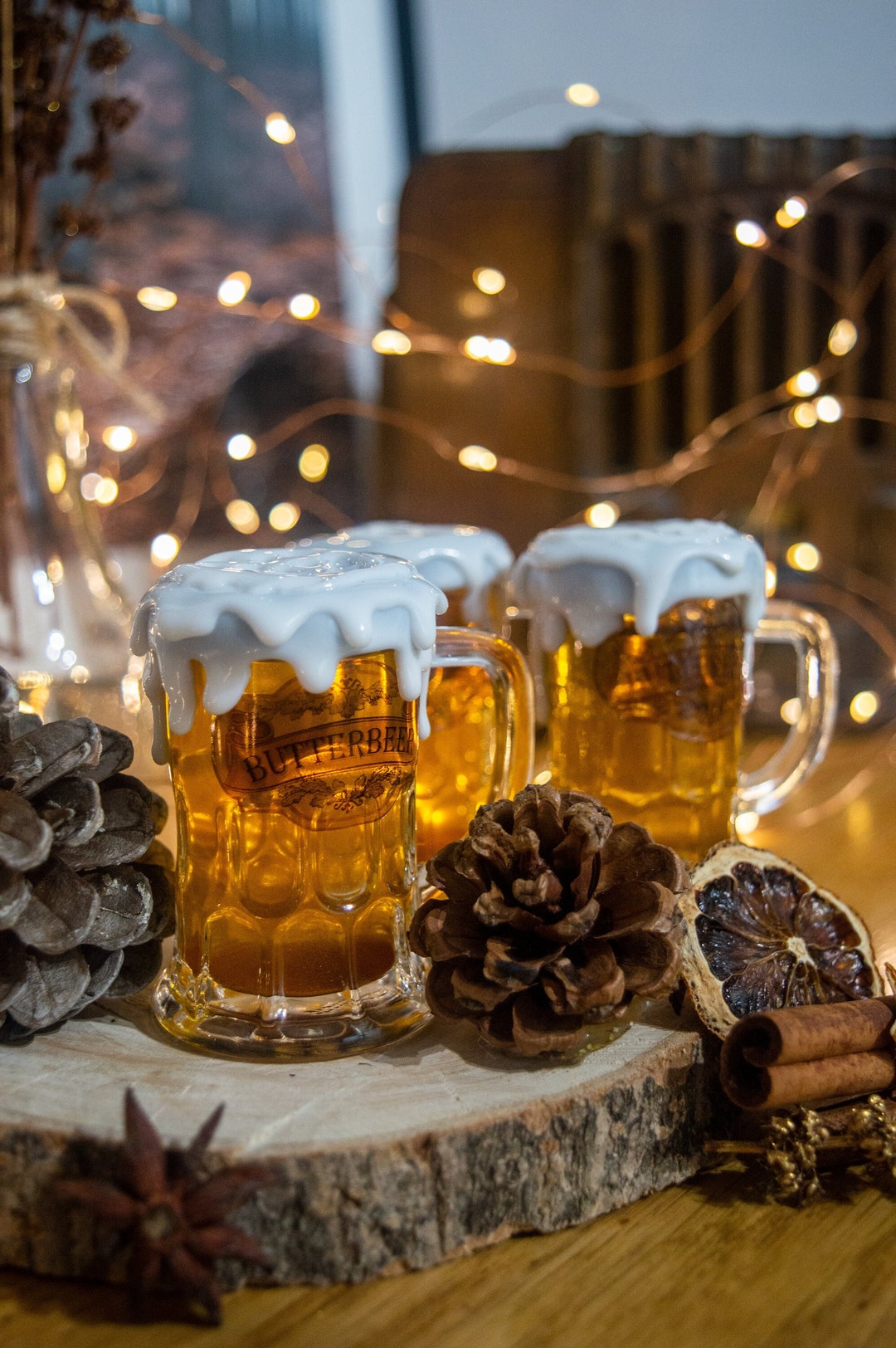 Mini Wizard Butter Beer Small Potion With Golden Reflections, Anti ...