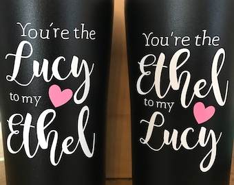 Lucy and ethel | Etsy