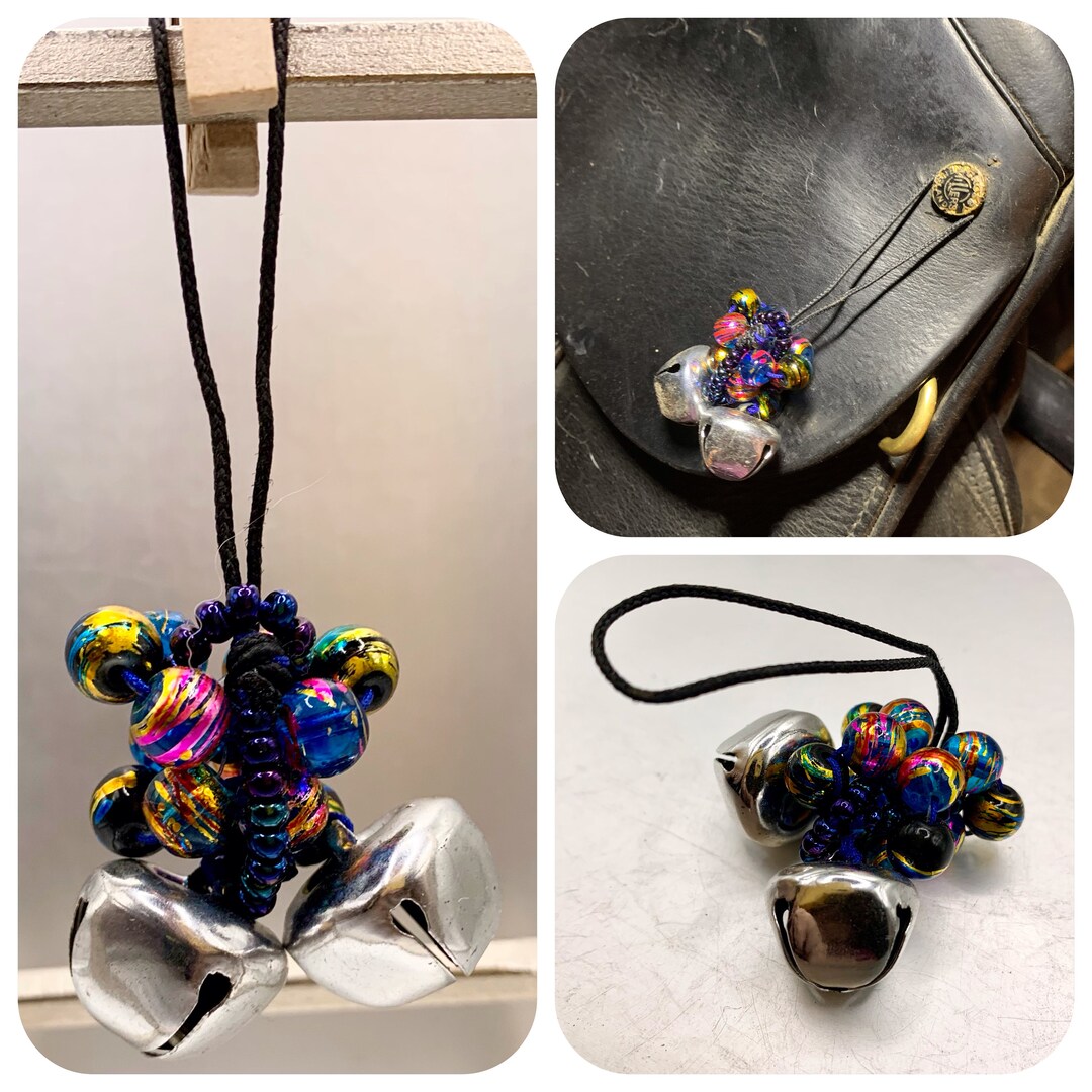 Glass Bead Saddle Bells - Etsy