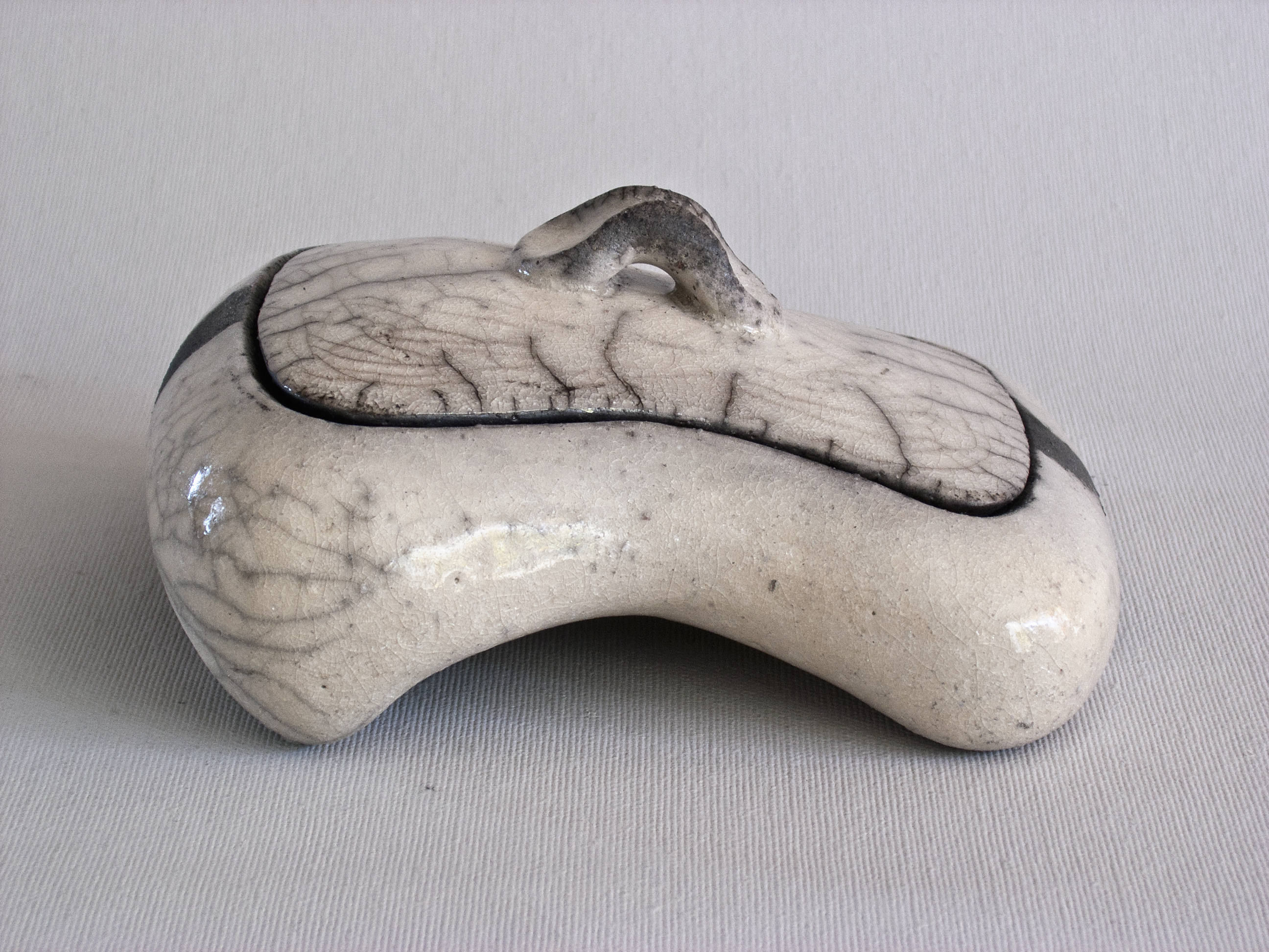 Ceramic Jewelry Box Raku Fired Unique Handmade Lidded Box - Etsy