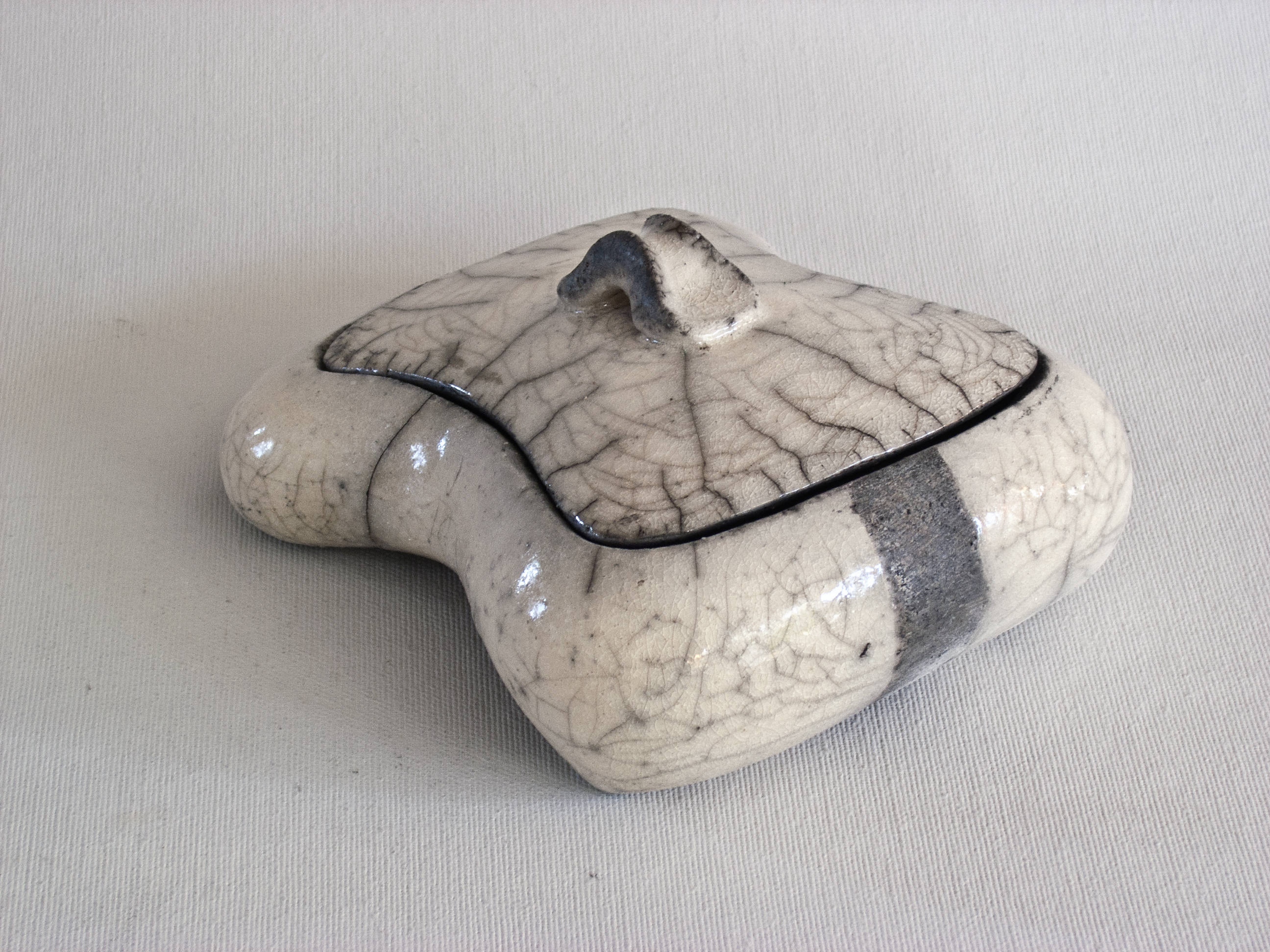 Ceramic Jewelry Box Raku Fired Unique Handmade Lidded Box - Etsy