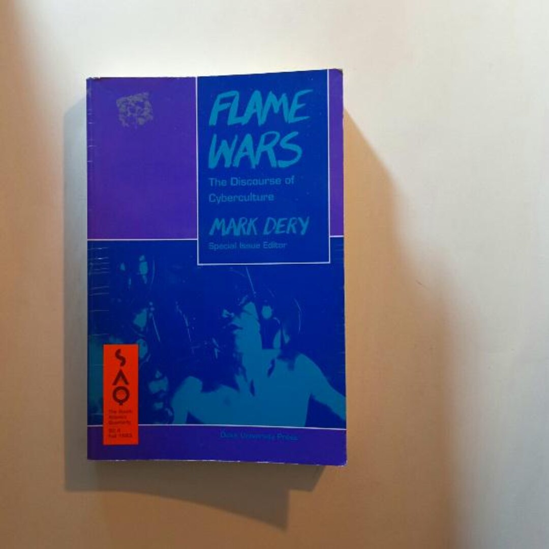 90s Book: Flame Wars/the Discourse of Cyberculture (special Issue) by ...