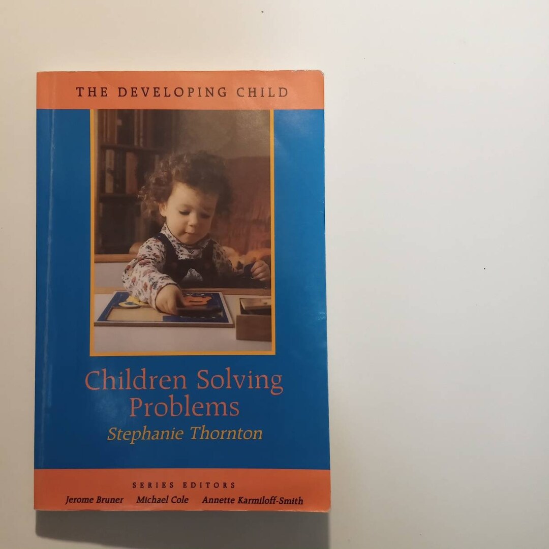 A Vintage 1990 Book: Children Solving Problems (the Developing Child ...