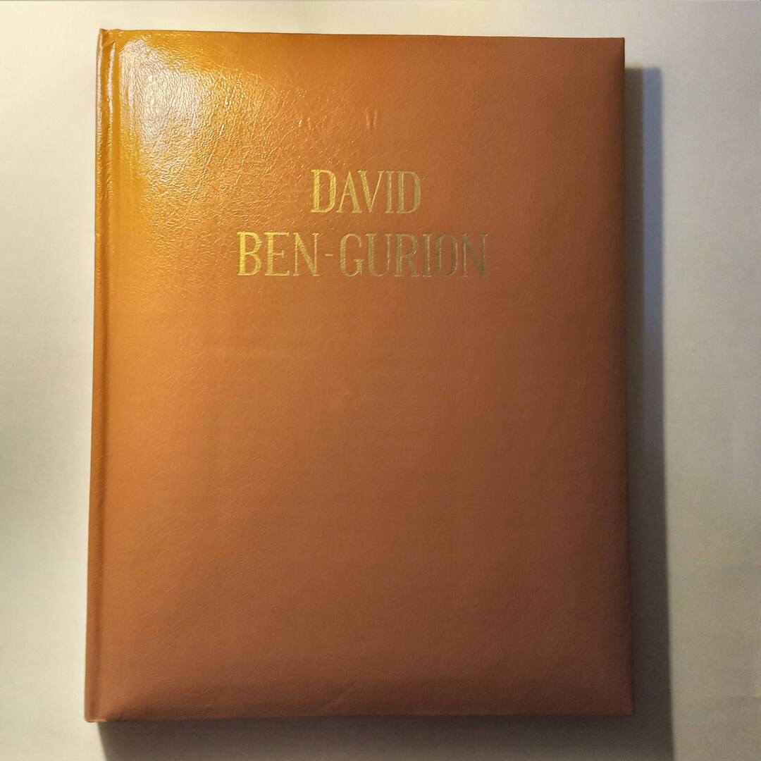 A 50s Collectible Book:david Ben-gurion, A Pictorial Record (first ...