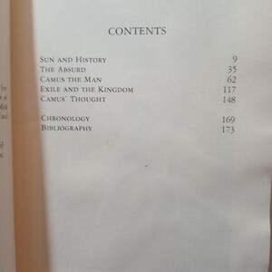 A Vintage 1970 Book: Portrait of Camus, an Illustrated Biography by ...