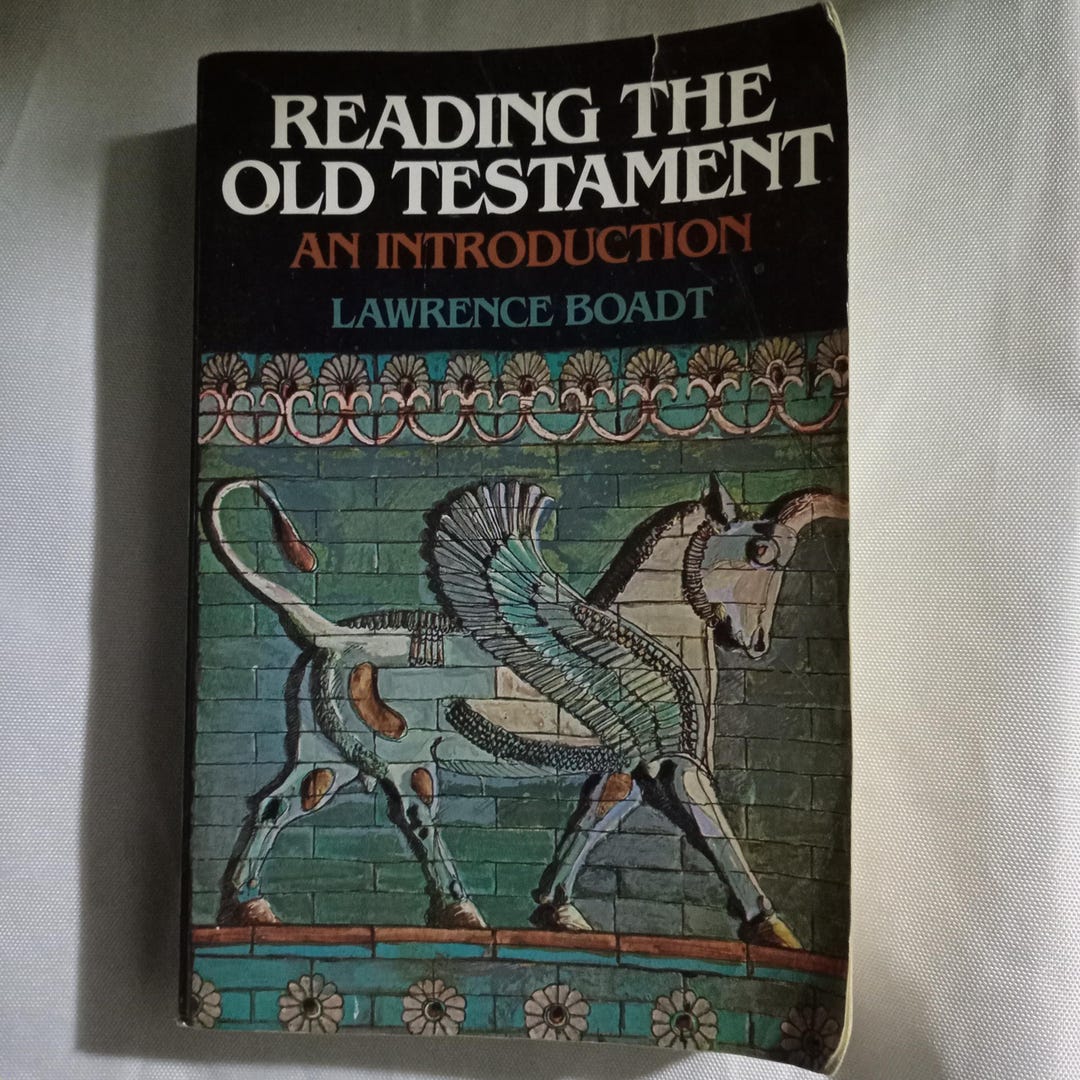 A Vintage 1980 Book: Reading the Old Testament Book (an Introduction ...
