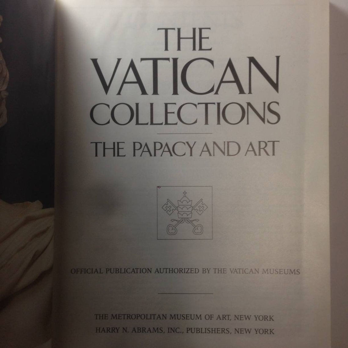 80s Book THE VATICAN COLLECTIONS The Papacy And Art Official | Etsy