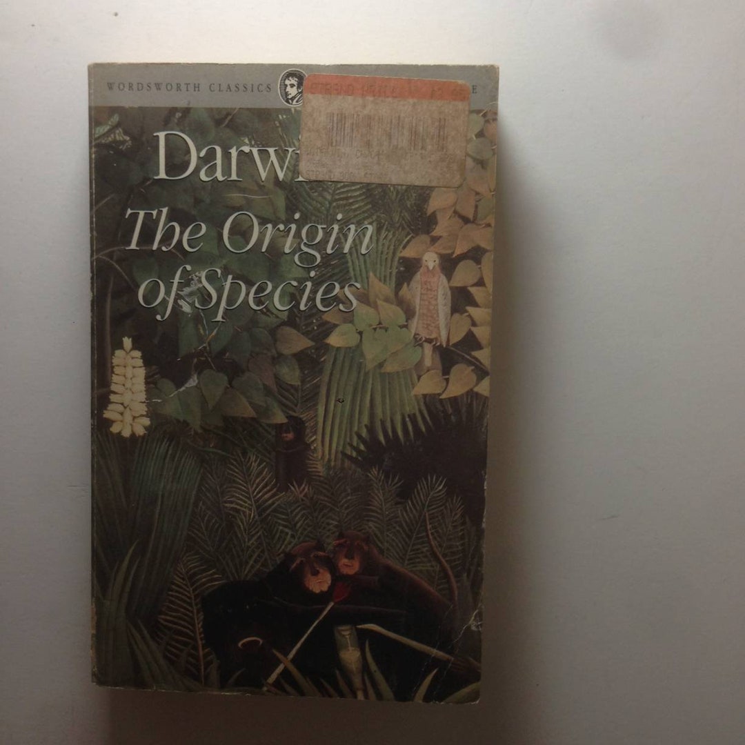 90s Book Darwin/the Origin of Species;wordsworth Classics of World ...