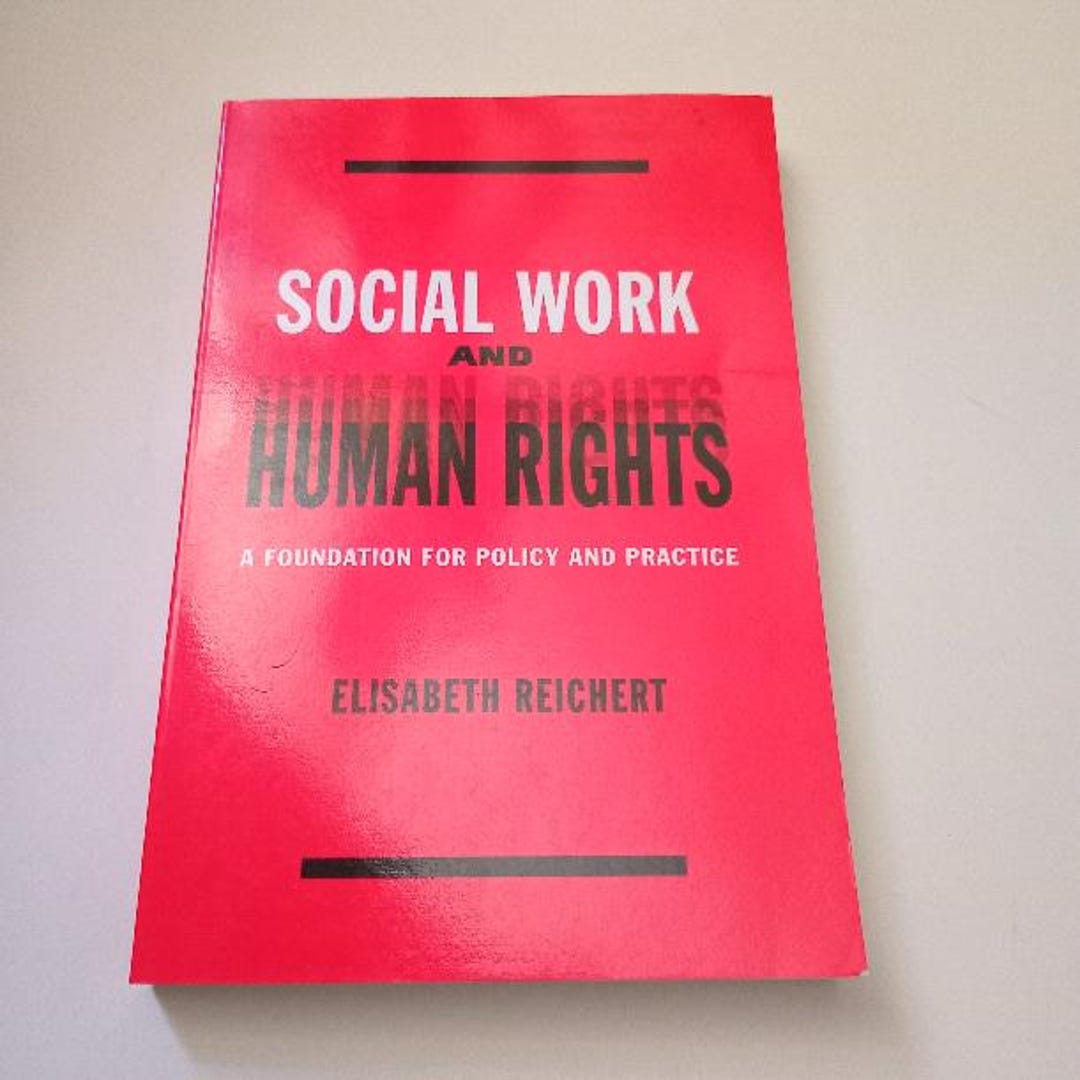 A Collectible Book: Social Work and Human Rights/a Foundation for ...