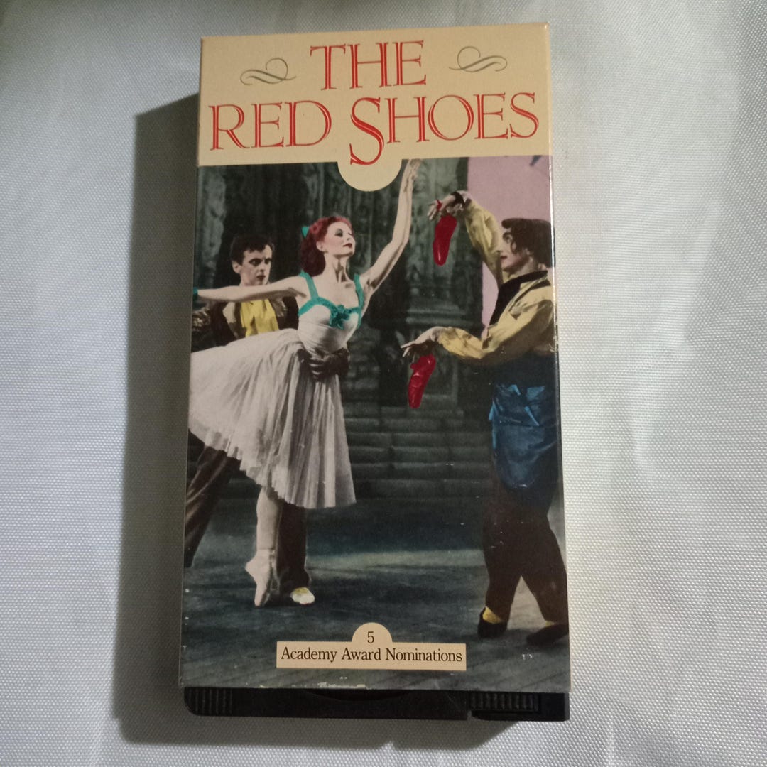An 80s Vintage Vhs/videocasette Tape: the Red Shoes; - Etsy