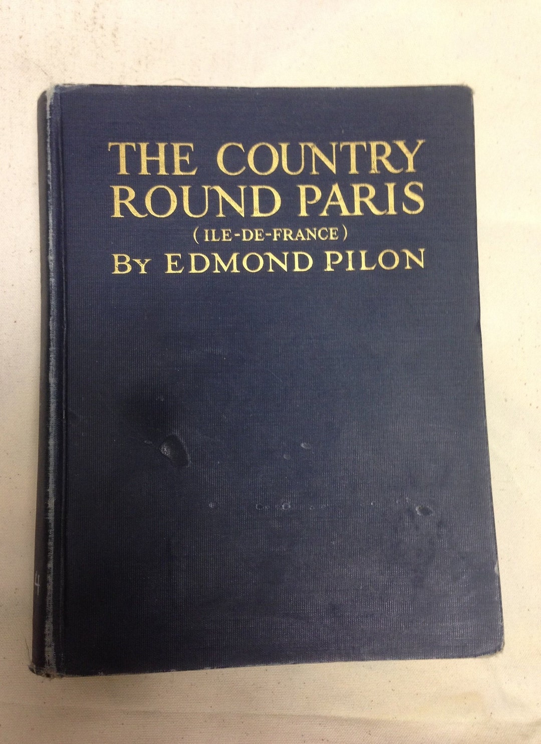 A Very Rare 1920s Picture Book the Country Round Paris (ile-de-france ...