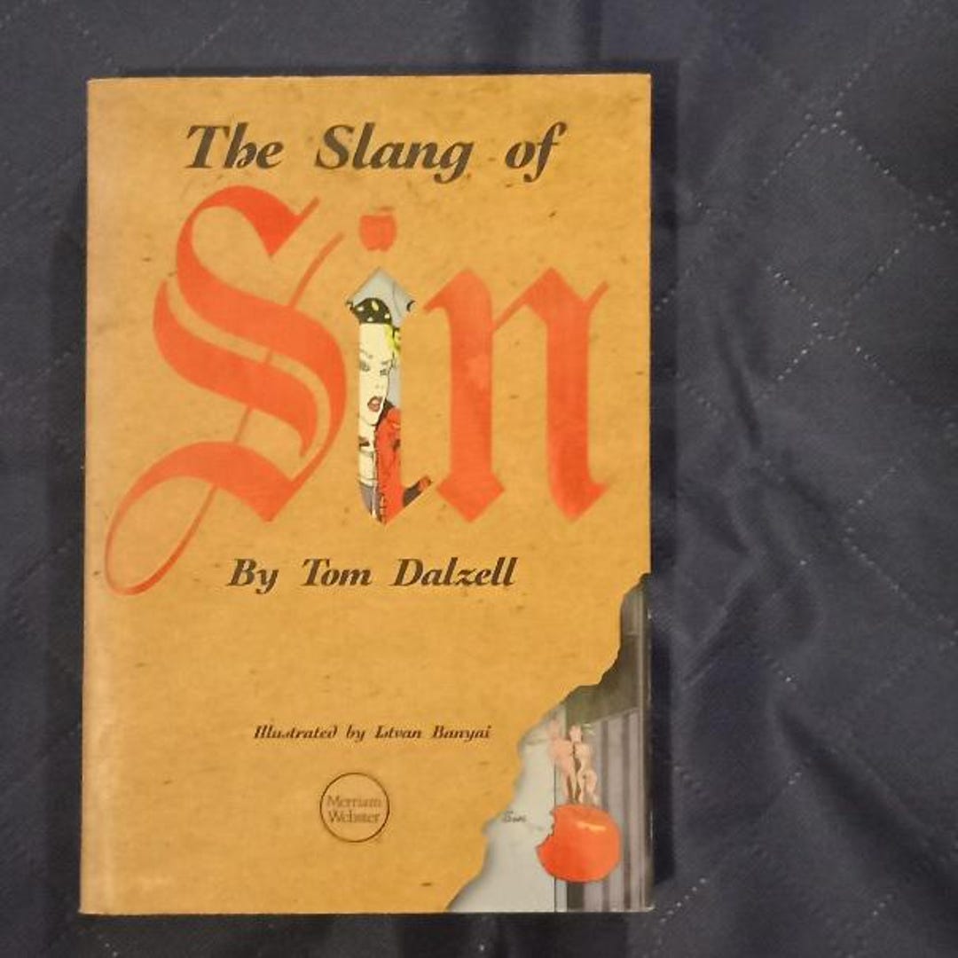 A Collectible 90s Book: the Slang of Sin (first Edition)/lighter Side ...