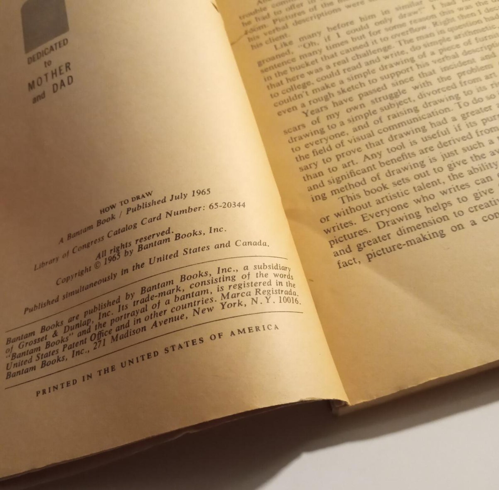 A Collectible Vintage 1960 Book: How to Draw [if You Can Write, You Cam ...