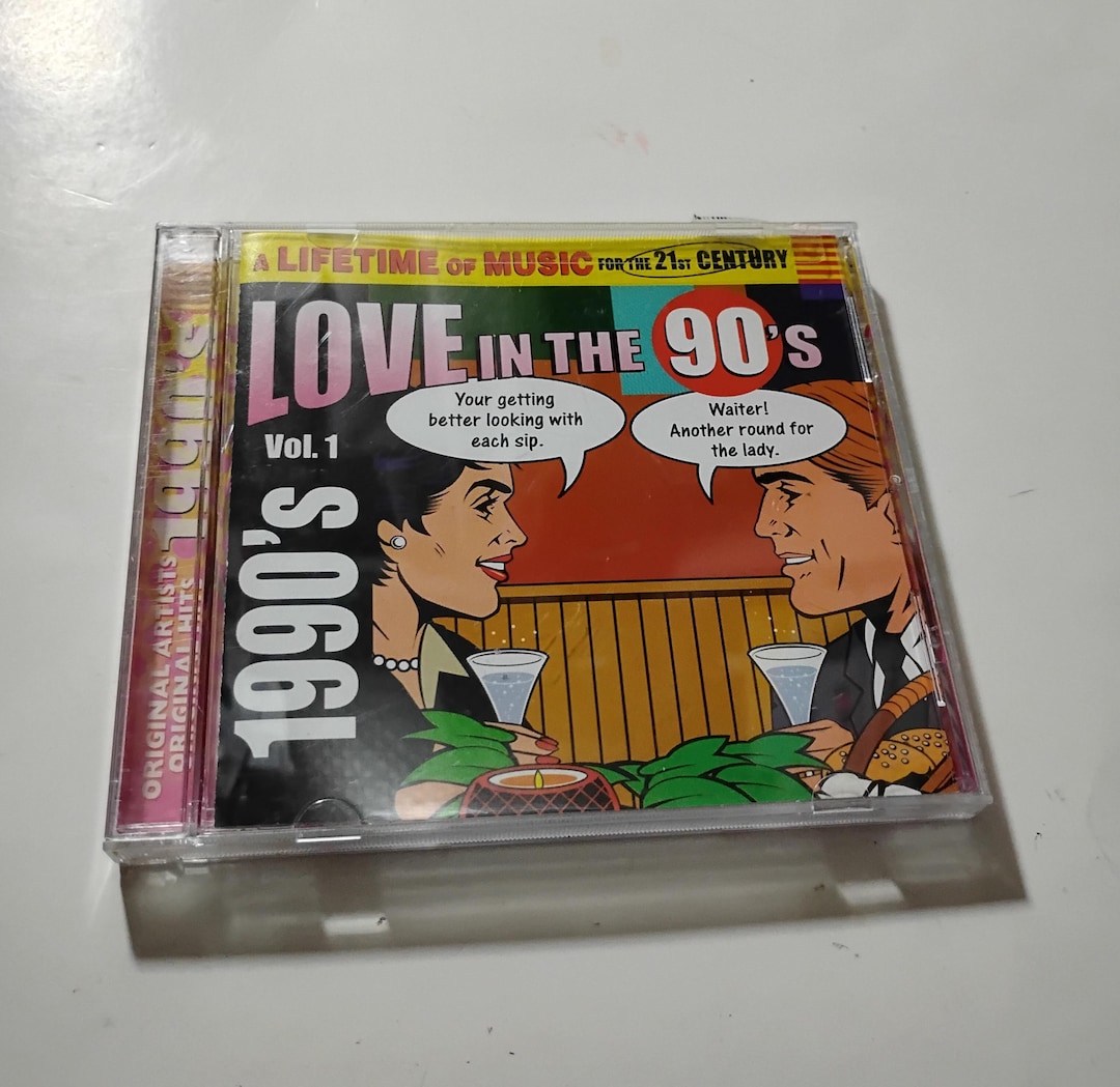 A Vintage 1990 Audio CD: Love in the 90's / Various Artists; - Etsy
