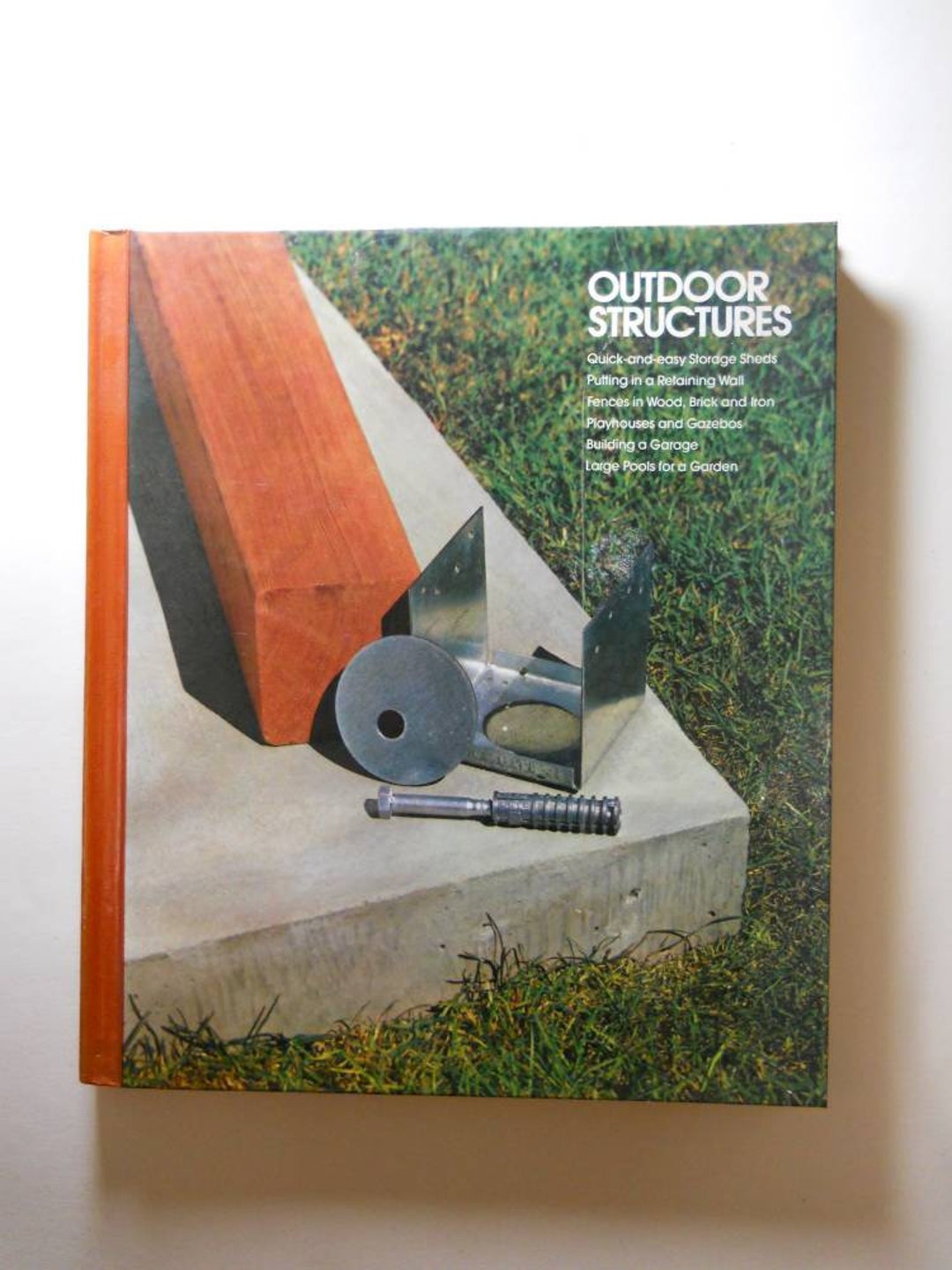 A Vintage 1970 Book OUTDOOR STRUCTURES, Quick-and-easy Storage Sheds ...