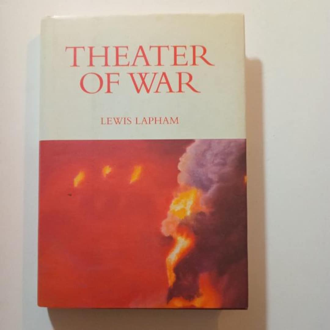 A Collectible Book: THEATER of WAR (first Edition) by Lewis Lapham;the New Press; - Etsy