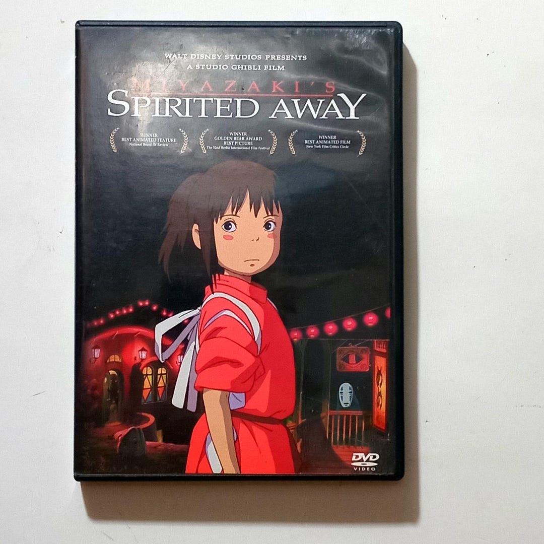 A Dvd:miyazaki's SPIRITED Away;tokuma Shoten;nippon Television Network ...