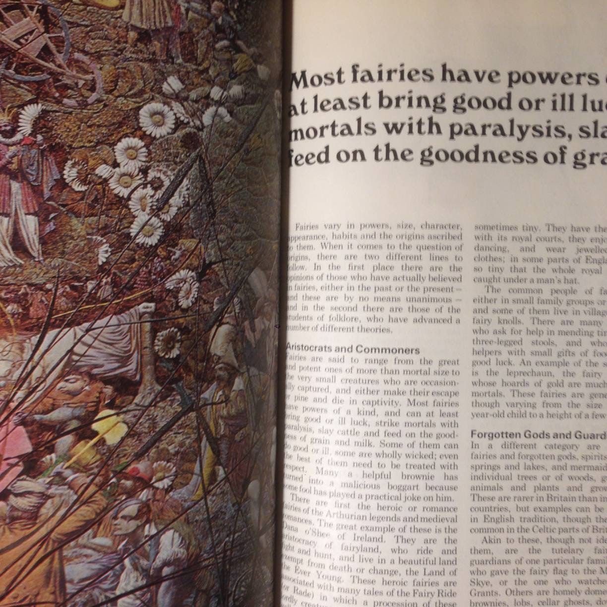 A 70s Vintage Book MAN, MYTH & MAGIC an Illustrated Encyclopedia of the ...