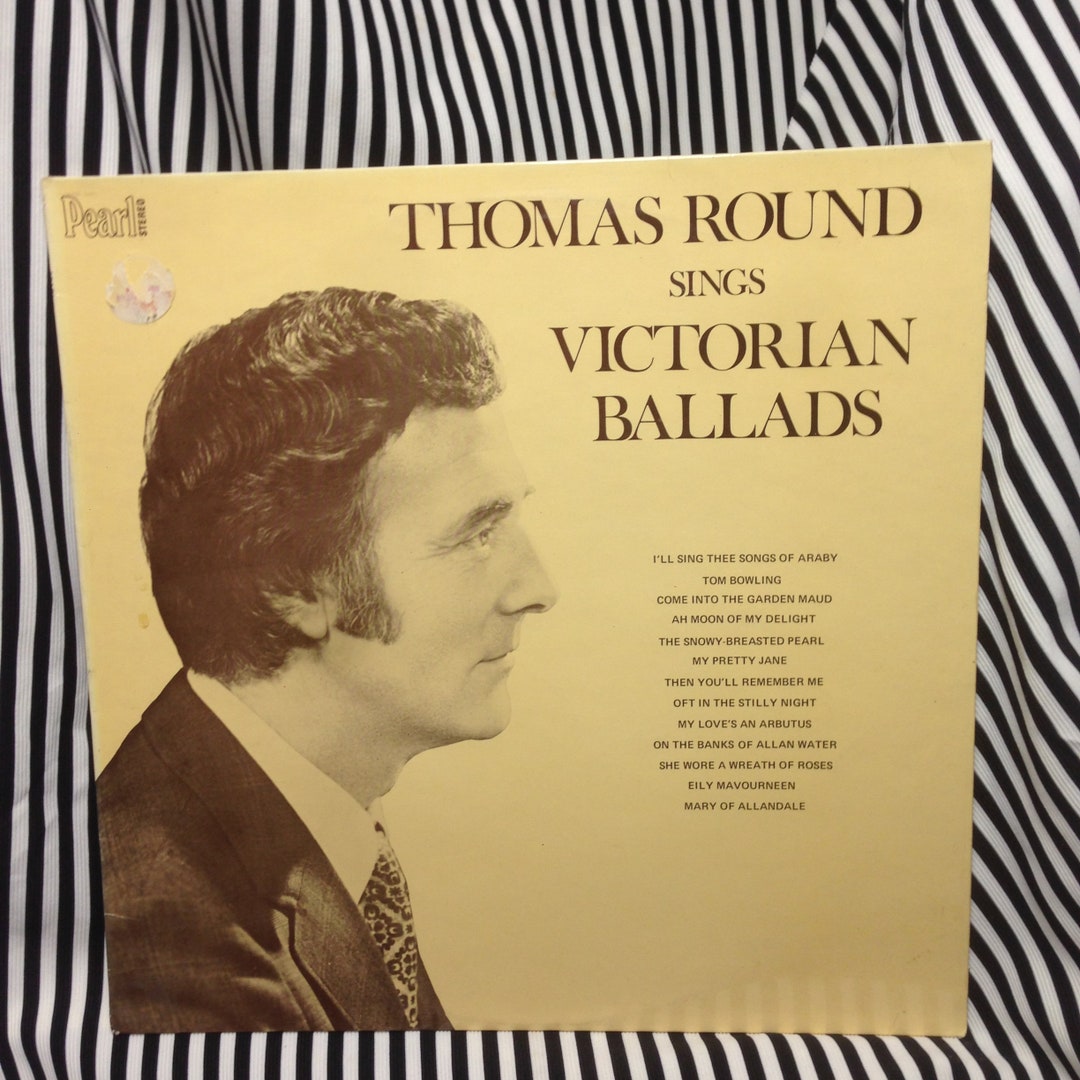 Thomas Round Sings Victorian Ballads - Etsy UK