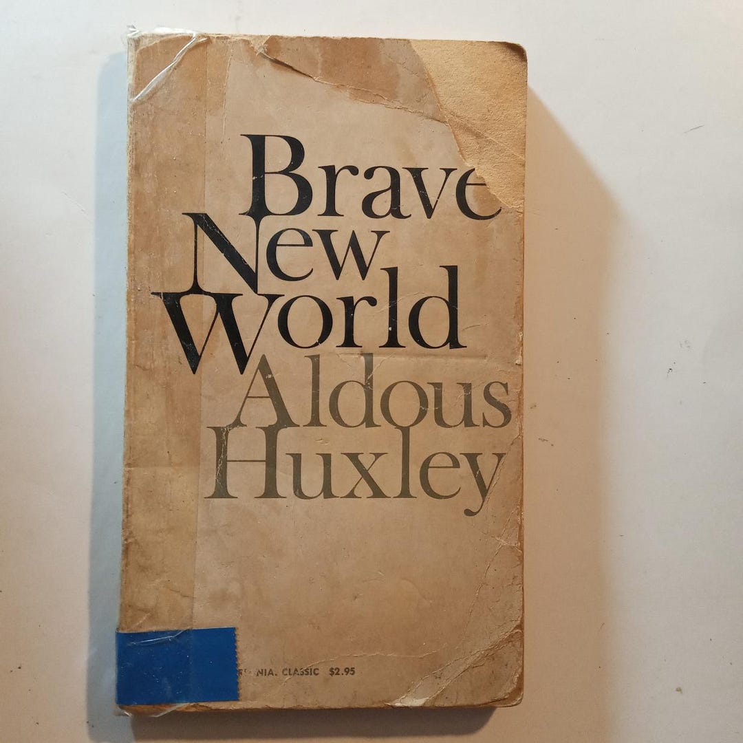 A Vintage 1960 Book: Brave New World first PERENNIAL LIBRARY Book ...