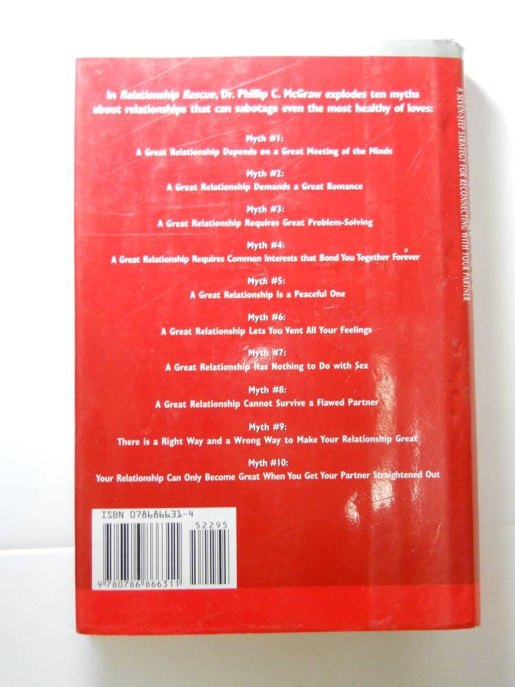 A Collectible Book RELATIONSHIP RESCUE A Seven-step Strategy - Etsy