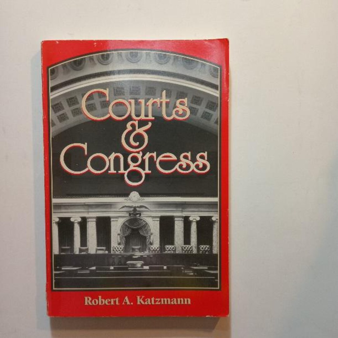 Collectible Vintage 1990 Book: Courts and Congress (first Edition ...