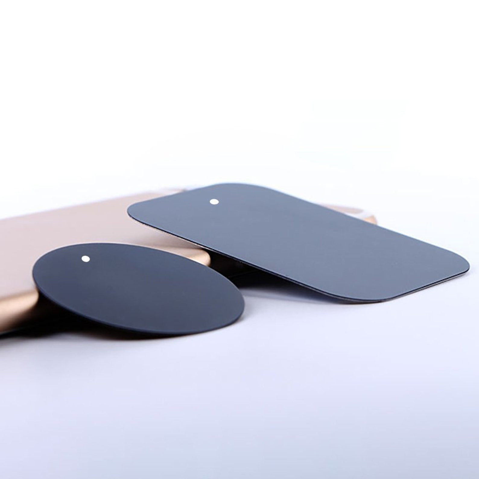 Metal Plate for Phone Magnet, 2 Pack With Self-adhesive Back for ...