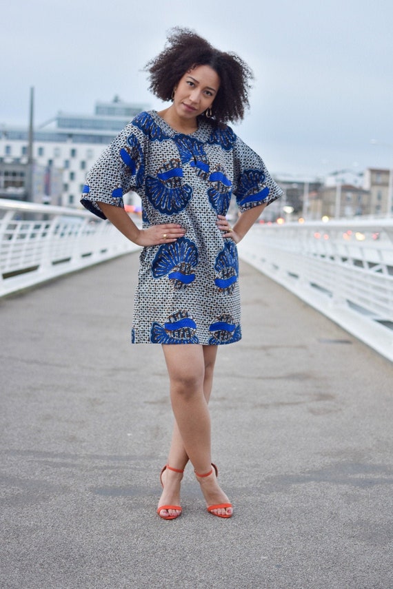 Robe droite Zoa robe wax avec poches - Etsy France