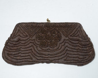 Chocolate Brown Clutch Purse - Etsy
