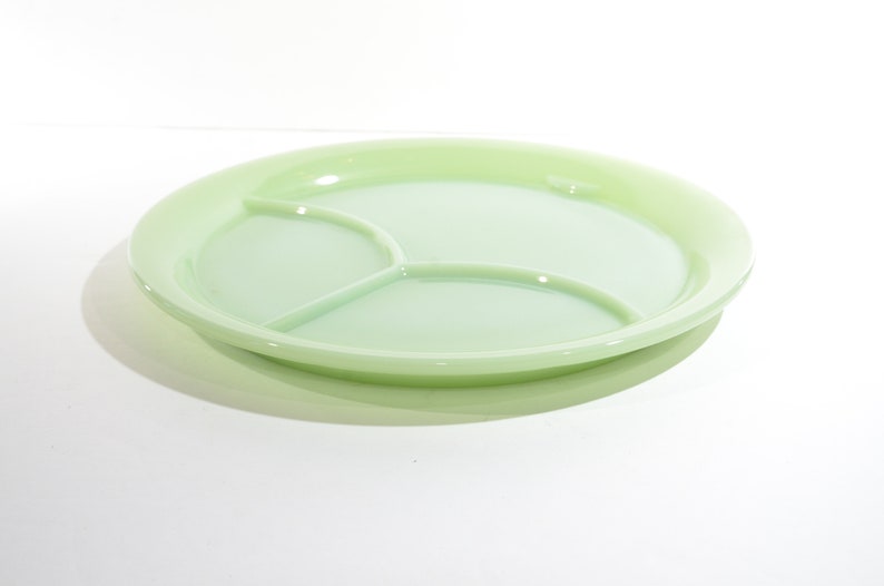 Fire King Jadeite Restaurant Ware Divided Grill Plate Collectible Fire ...