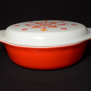 PYREX Friendship Casserole Dish With Opal Lid 2 1/2 Qt Vintage 045 USA ...