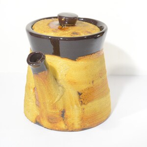 Laurentian Pottery ARTISAN Teapot Coffee Pot Vintage Canada Canadian ...