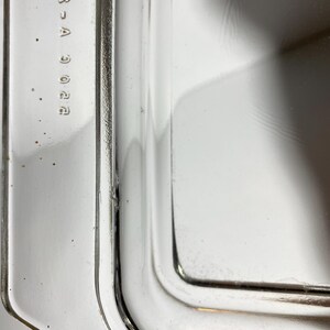 PYREX Pink Scroll Space Saver Baking Dish Lid Promotional Vintage Mid ...