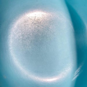 Vintage Set of 4 MELMAC Turquoise Blue Bowl 5.25 Inches Double Handled ...