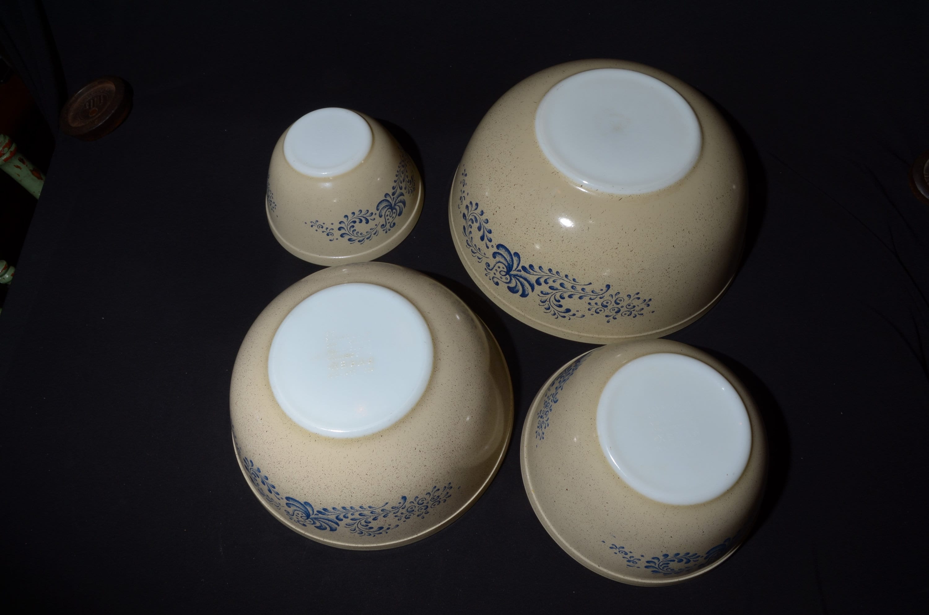 Full Set PYREX HOMESTEAD Mixing Bowl Set of 4 Vintage | Etsy