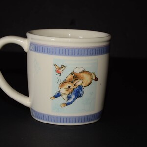 Wedgwood Collectible Beatrix Potter Peter Rabbit Small Mug Vintage Mint ...