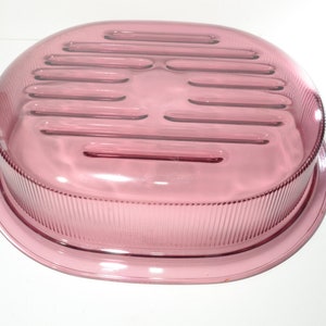 Corning Purple Cranberry Vision Roasting Pan 4 Qt Casserole Dish ...