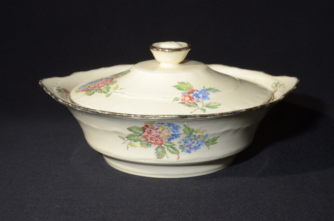 ALFRED MEAKIN Marigold Donna Bone China Serving Dish Vegetable Bowl ...