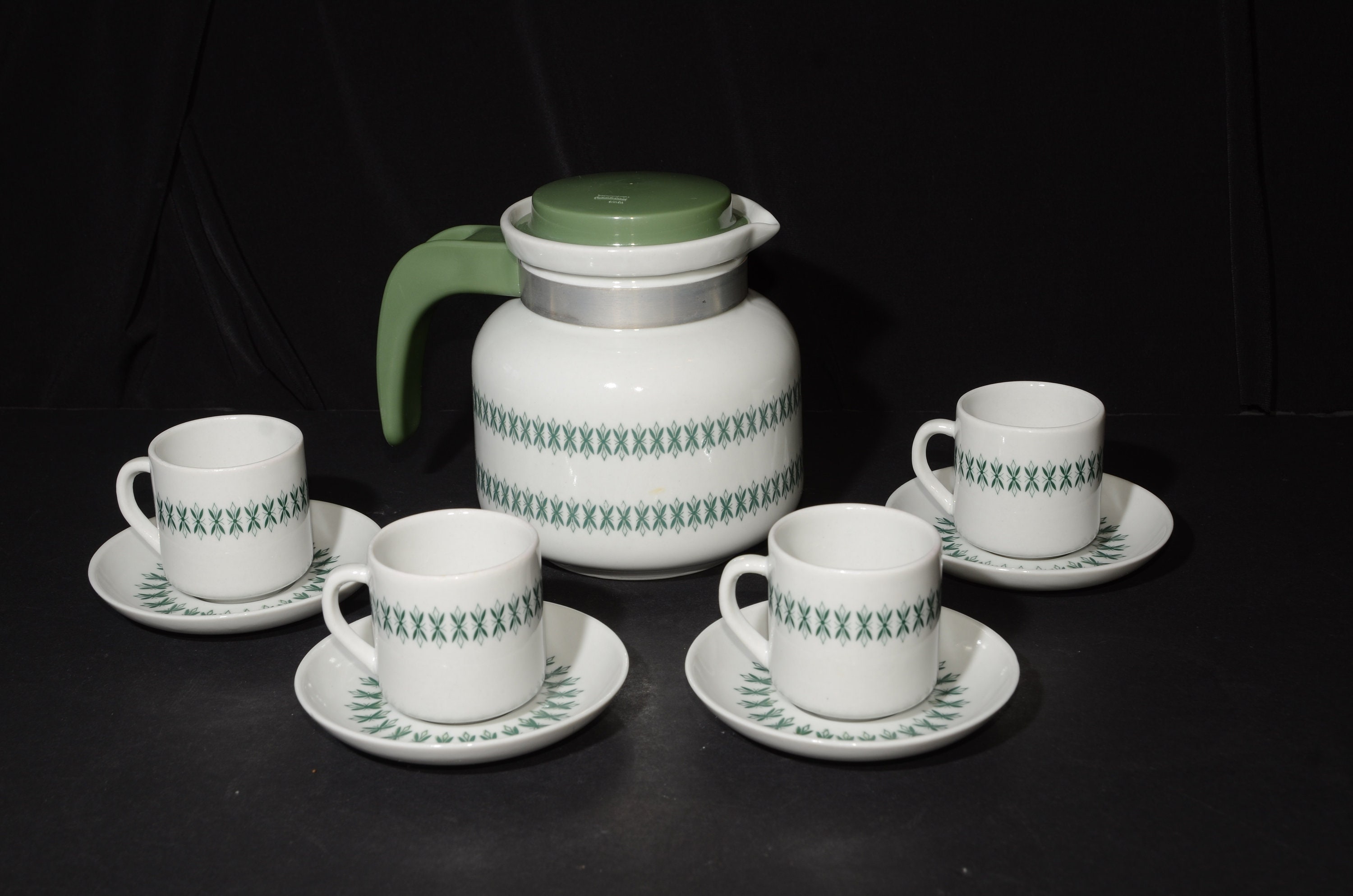 Vintage POZZANI Porcelain Expresso Tea Set Brazil Demitasse | Etsy