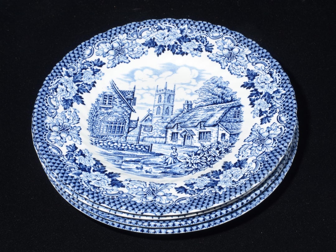 Set of 4 Merrie Olde England Bread and Butter Plate 7 Inches by British ...