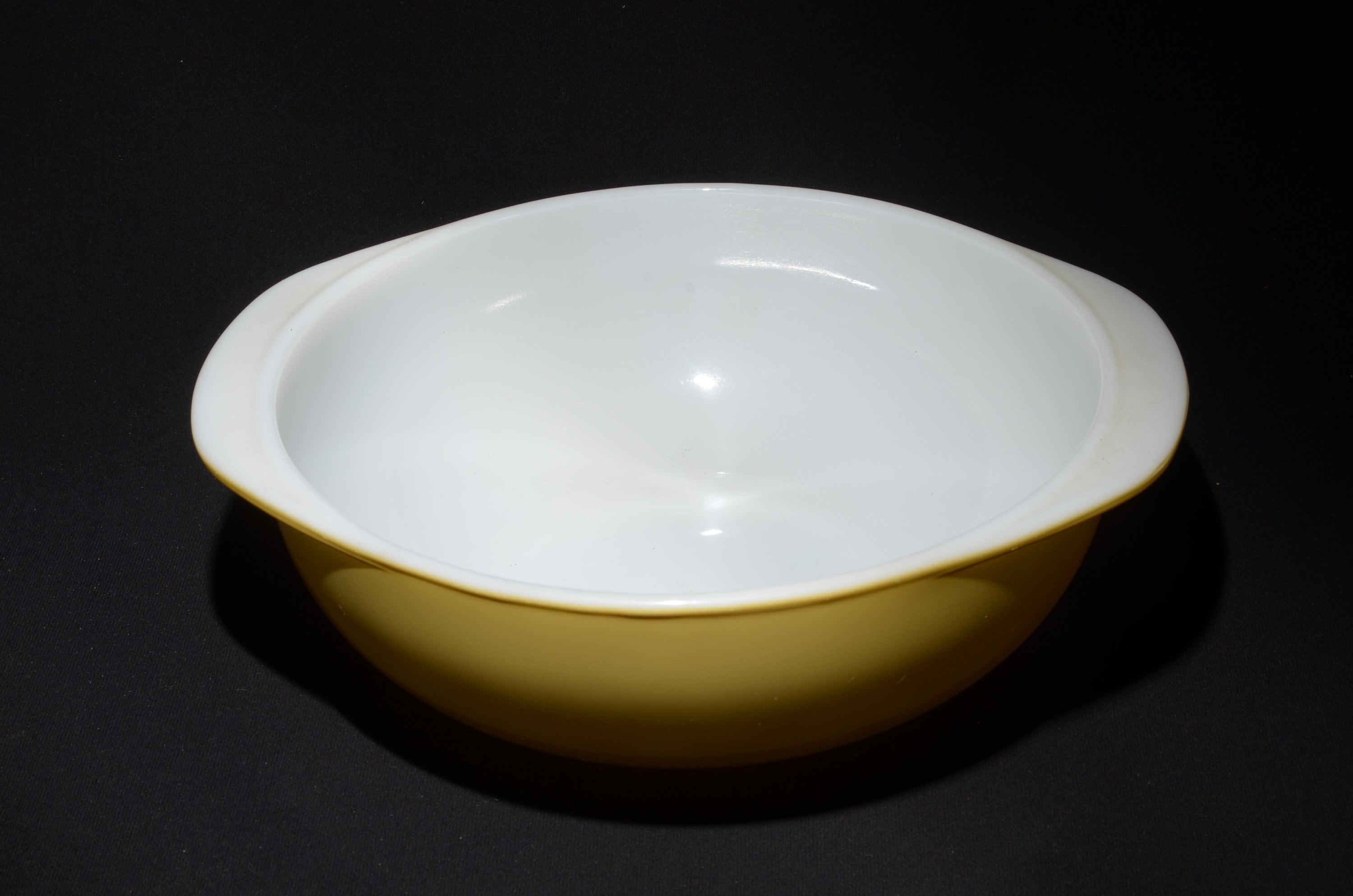 PYREX Mustard Yellow Round Casserole Vintage Pyrex | Etsy