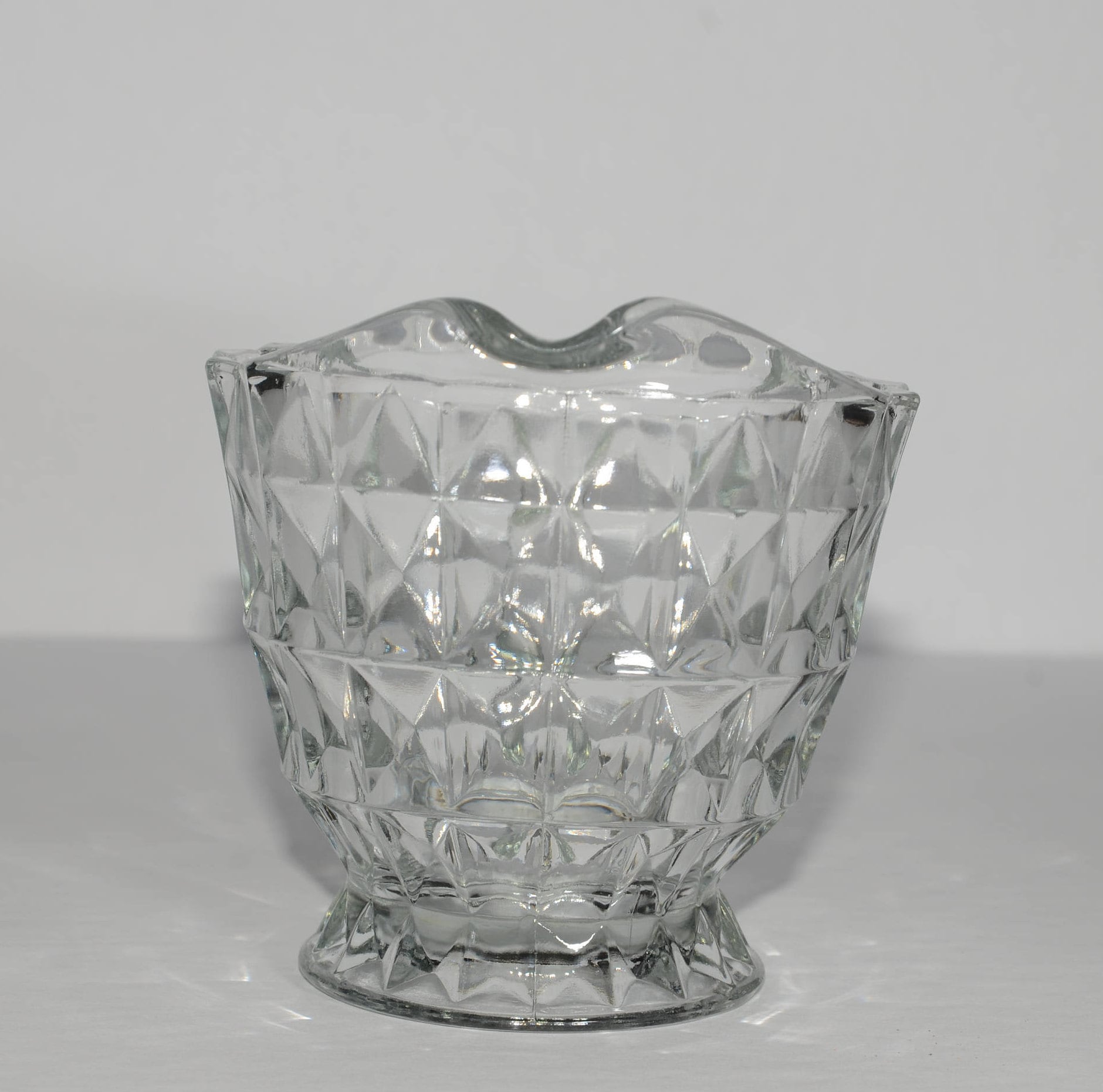 Vintage Depression Glass Jeannette Glass Cubic Pattern | Etsy