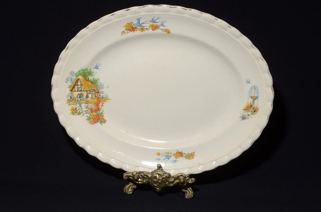 J & G Meakin Sol Homeland Serving Plate Serving Dish 12 Inches Platter ...