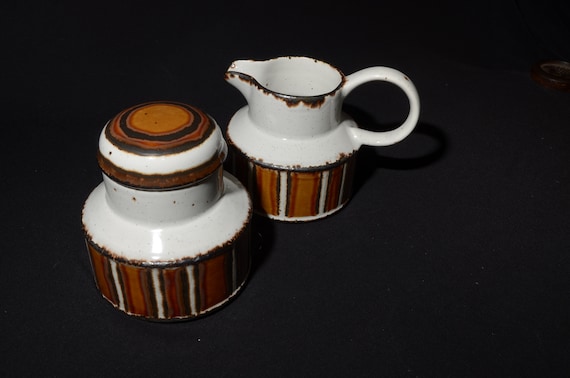 Sugar Bowls & Creamers Stoneware Made in England Midwinter Stonehenge ...