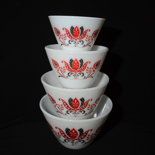 Fire King Red - Etsy